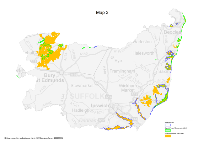 Suffolk's Protected Sites | Suffolk Biodiversity Information Service